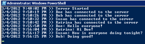 Introduction to PoshChat, A PowerShell Chat Client/Server | Learn ...