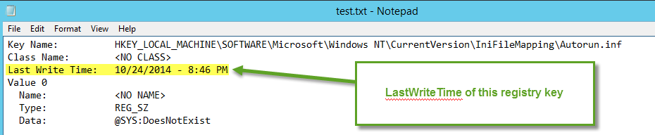 Retrieving a Registry Key LastWriteTime Using PowerShell | Learn ...