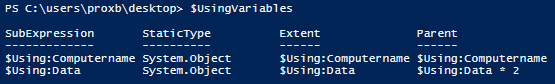 A Look at Implementing $Using: Support in PowerShell for PoshRSJob ...